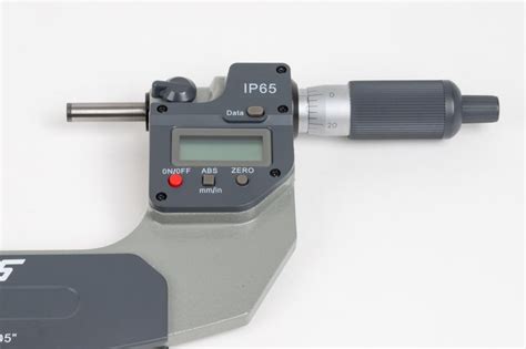 Micromètre extérieur numérique 3 à 4 75 à 100 mm résolution 0 00005