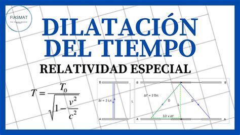 Dilataci N Del Tiempo Relatividad Especial Youtube