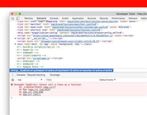 javascript uncaught typeerror cannot call a class as a function stack overflow