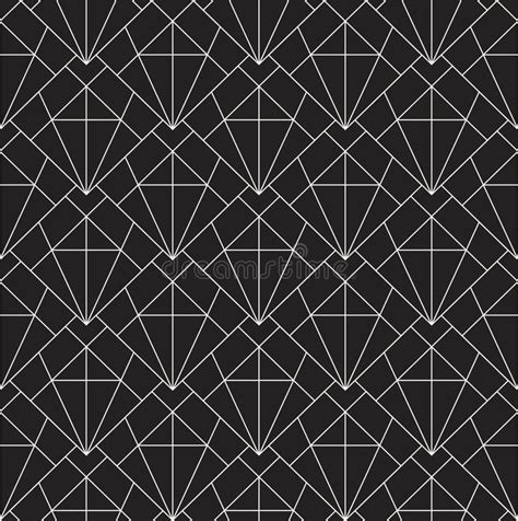 Art Deco Seamless Pattern Cl Sico Textura Elegante Geom Trica Textura