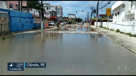 Chuva causa transtornos no Recife e na Região Metropolitana NE2 G1