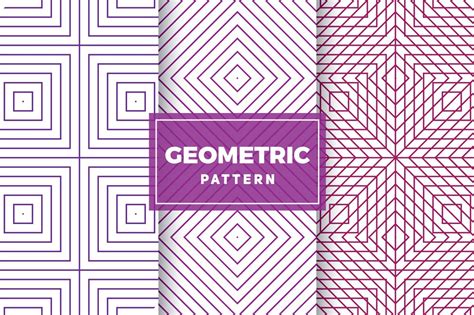 geometric vector patterns 417 graphic patterns ~ creative market
