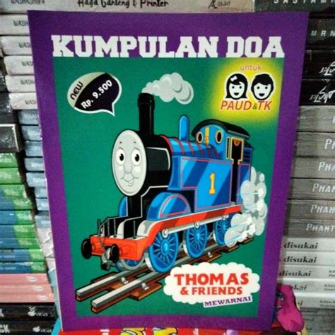 Jual Buku Anak TK Paud Kumpulan Doa Seri Mewarnai Thomas Friends