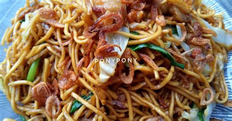 Resep Bakmie Goreng Oleh Ponypony Cookpad