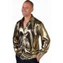 Déguisement chemise disco or homme
