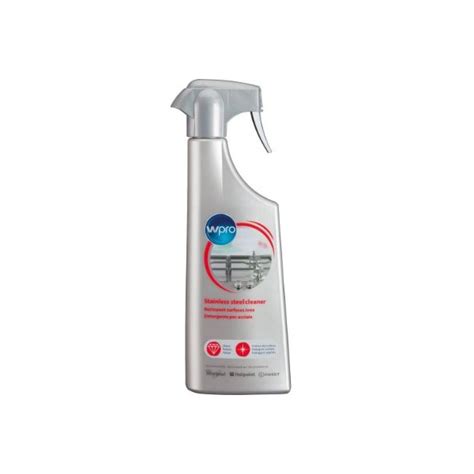 Spray Nettoyant Inox Et Chrome 500 Ml WPRO