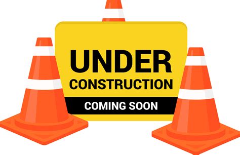 Traffic Cone Under Construction 26786341 Vector Art At Vecteezy