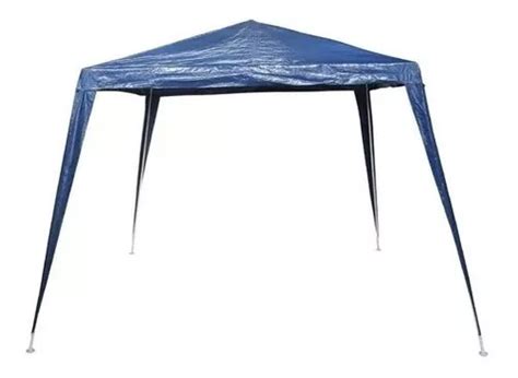 Tenda de praia Importway Gazebo Desmontável Base E Topo 3x3 Azul