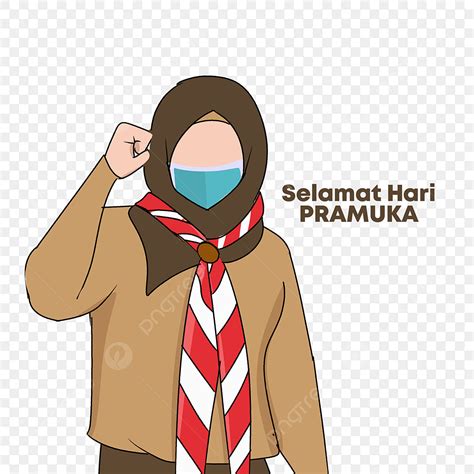 Indonesia Clipart Vector Gerakan Pramuka Indonesia Illustration