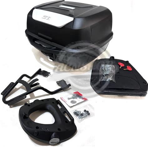 Jual Paketan Box Givi E43 Dan Breket Box Givi Srv Grand Filano Original
