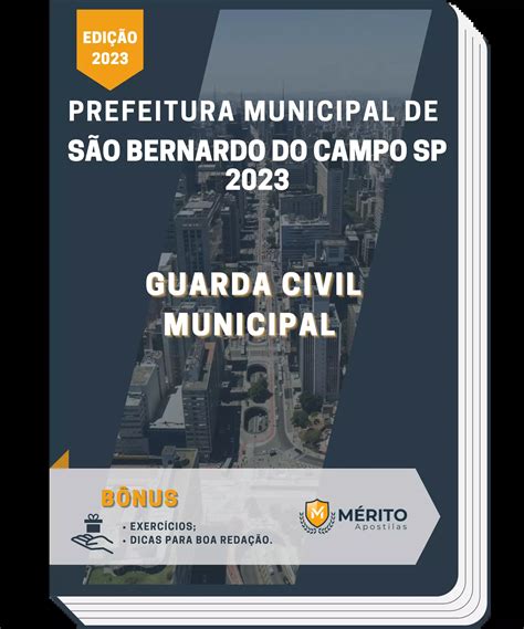 Apostila Guarda Civil Municipal Prefeitura de São Bernardo do Campo SP