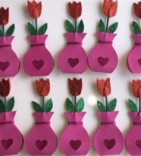 Lembrancinhas Dia Da Mulher EVA Vaso Dia Da Mulher