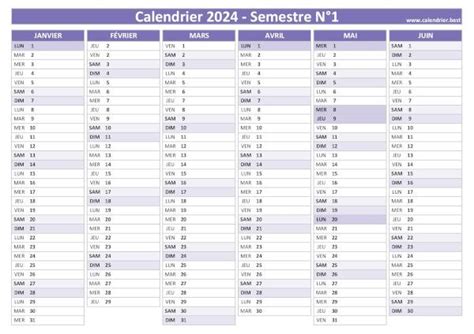 Calendrier Scolaire 2023 2024 1er Semestre Image To U
