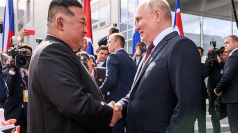 Putin Accepts Kim S Invitation To Visit North Korea The Moscow Times