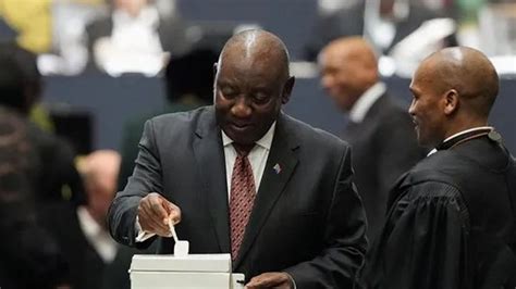 Güney Afrika da Cyril Ramaphosa yeniden cumhurbaşkanı oldu Türkiye