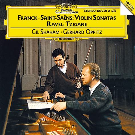 César Franck Sonate für klavier und Violine A Dur Camille Saint