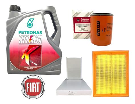 Kit Service Fiat Palio Siena Fire Aceite Selenia K Filtros LS PALERMO