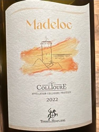 Terres Des Templiers Madeloc Collioure Vivino Australia
