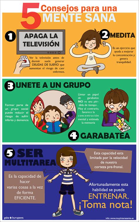 Consejos Para Una Mente Sana Y Creativa Paredro