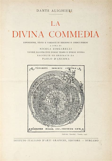 Alighieri Dante La Divina Commedia illustrata da Gustavo Doré e