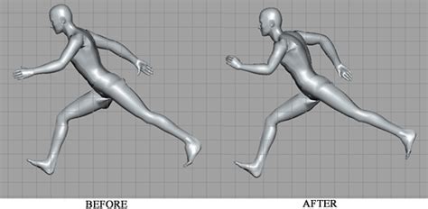 top 167 run cycle animation poses