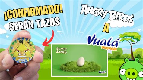 Llega ANGRY BIRDS a VUALÁ SORPRESA Vuelven los tazos Metalix