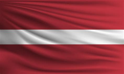 Premium Vector Vector Flag Of Latvia With A Palm