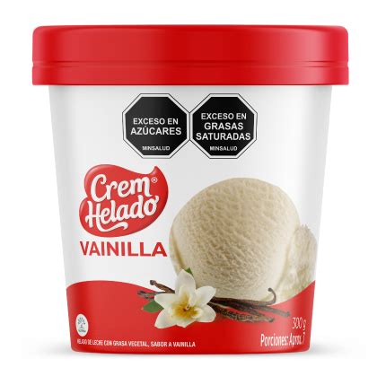 Crem Helado Litro Vainilla Chips Crem Helado la vida sabe más rico