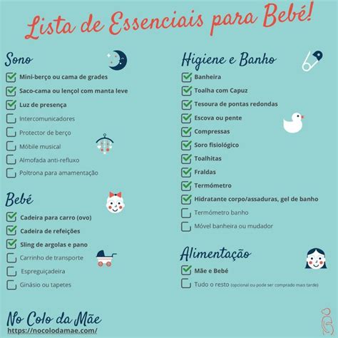 Lista de essenciais para bebé para quem quer mesmo mesmo poupar