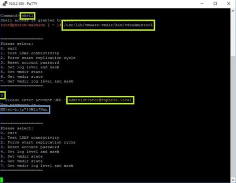 Reset Administrator Vsphere Local And Root Password Vcsa Kab Log