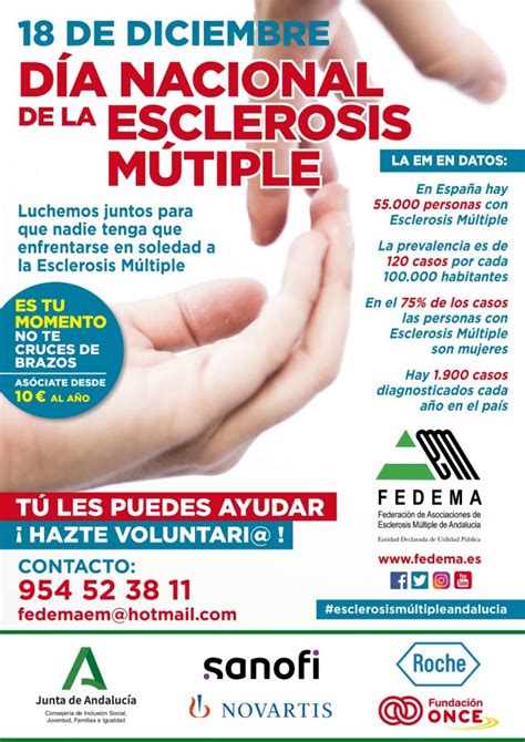 18 DE DICIEMBRE DÍA NACIONAL DE LA ESCLEROSIS MÚLTIPLE EM SEVILLA