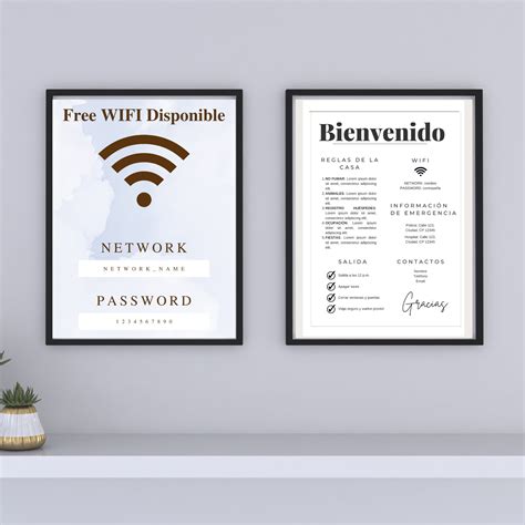 AIRBNB LIBRO BIENVENIDA Plantilla Canva Español Etsy