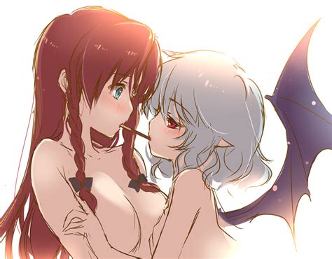 Remilia Scarlet And Hong Meiling Touhou Drawn By Monety Danbooru
