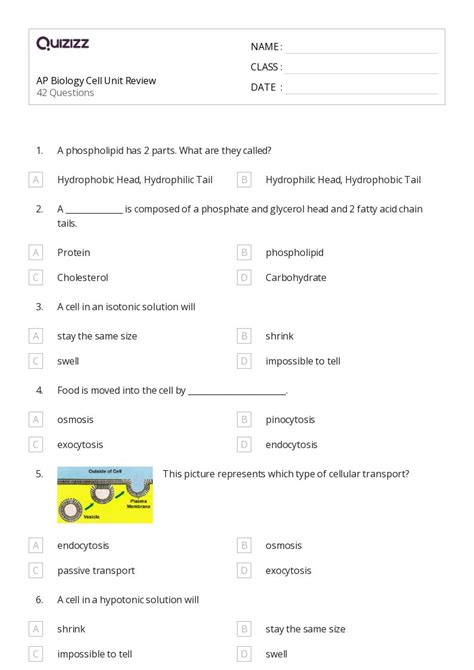 50 Bacteria And Archaea Worksheets For 11th Grade On Quizizz Free