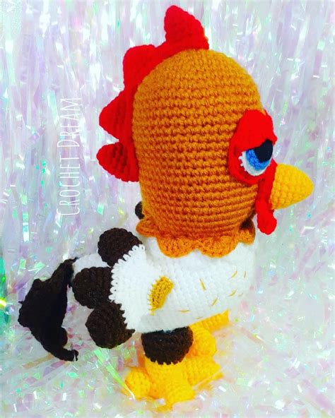Gallo Bartolito Granja Zenón Crochet 36cm Amigurumi Crochet Mercado Libre