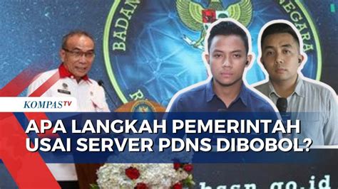 Data Pdn Dibobol Menkominfo Targetkan Akan Pulih Pada Agustus