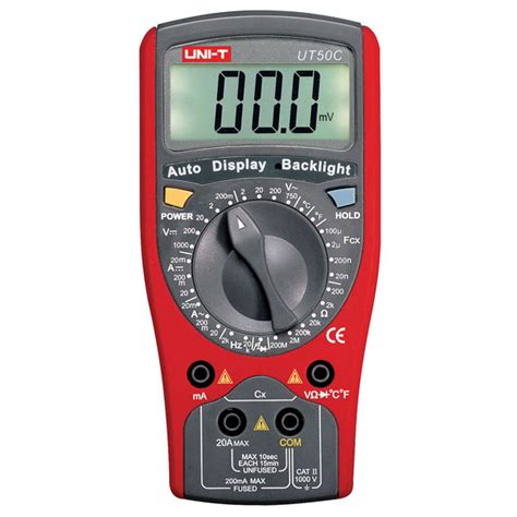 Uni T Modern Digital Multimeter UT50C Rapid Online