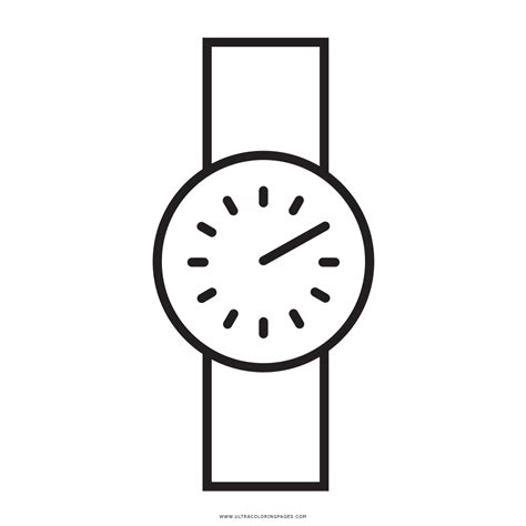 Dibujo De Reloj Para Colorear Ultra Coloring Pages Off