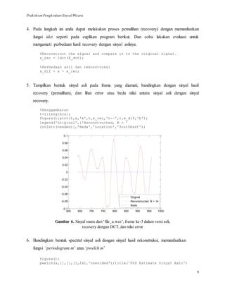 Buku Speech Processing Subp Pengkodean Sinyal Wicara B PDF