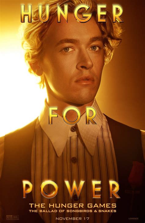 Affiche Du Film Hunger Games La Ballade Du Serpent Et De L Oiseau