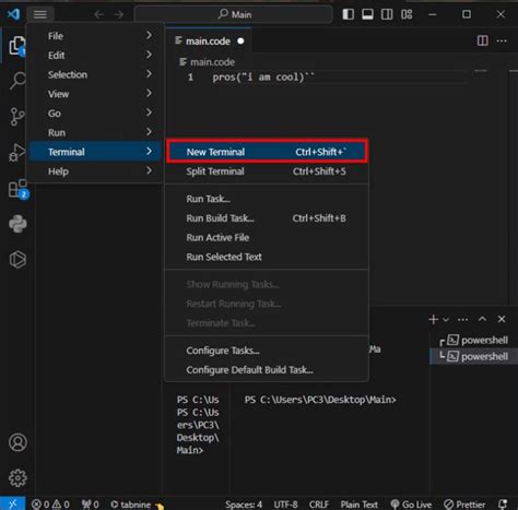 Comment exécuter du code dans un terminal dans VS Code All Things Windows