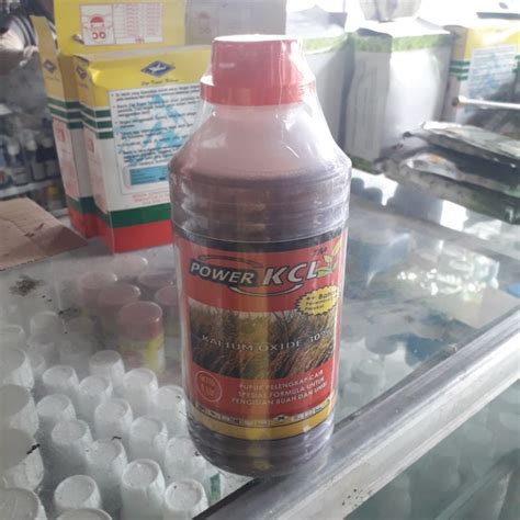 Jual Pupuk Power KCL Plus Penembus Dan Perekat MKP Cair Original Super