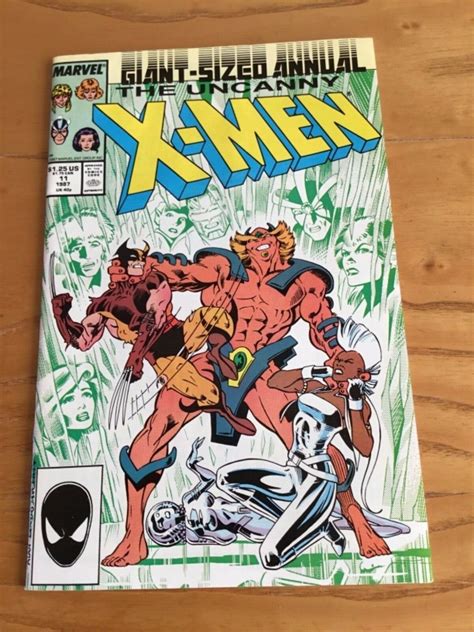 Mavin THE UNCANNY X MEN GIANT SIZED ANNUAL 11 1987