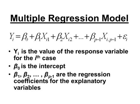 Ppt Multiple Linear Regression Powerpoint Presentation Off