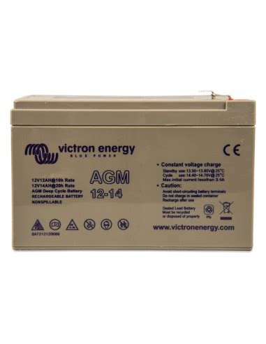 Batteria 14Ah 12V AGM Deep Cycle Victron Energy BAT212120086