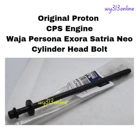 Original Proton Waja CPS Persona CPS Exora CPS Satria Neo CPS Cylinder