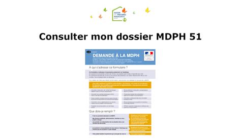 Consulter mon dossier MDPH en ligne Connexion à mon compte