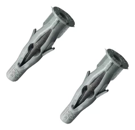Bucha 6mm Tijolo Bloco Parede Oca C Aba Sem Parafuso 1000pç