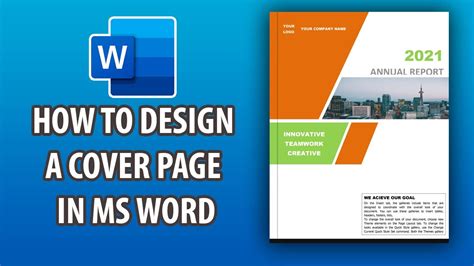 Create A Custom Cover Page In Word Printable Templates Free