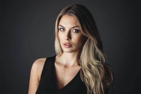 Face Women Blonde Portrait Simple Background HD Wallpaper Rare